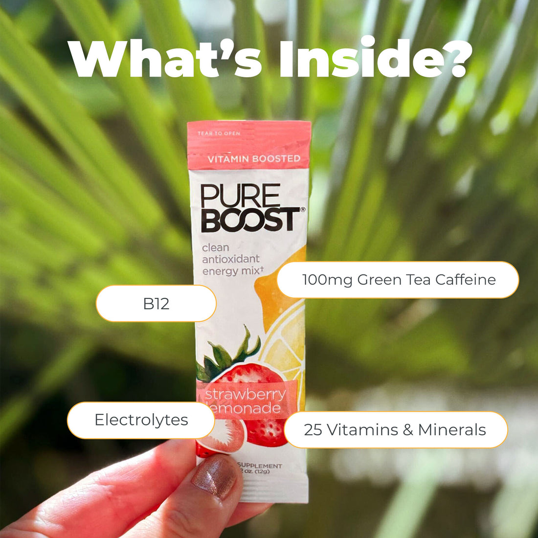 Clean Energy Drink Mix | No Sugar. No Surcralose. No Crash – Pureboost